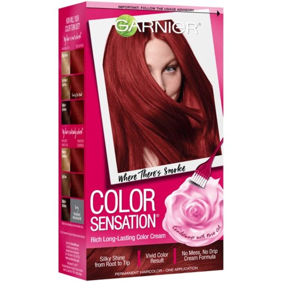 Garnier | Hair | Garnier 66 Intense Fiery Red Hair Color New Ib | Poshmark